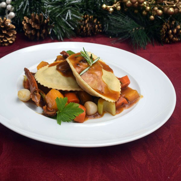 Braised Beef Short Rib Ravioli